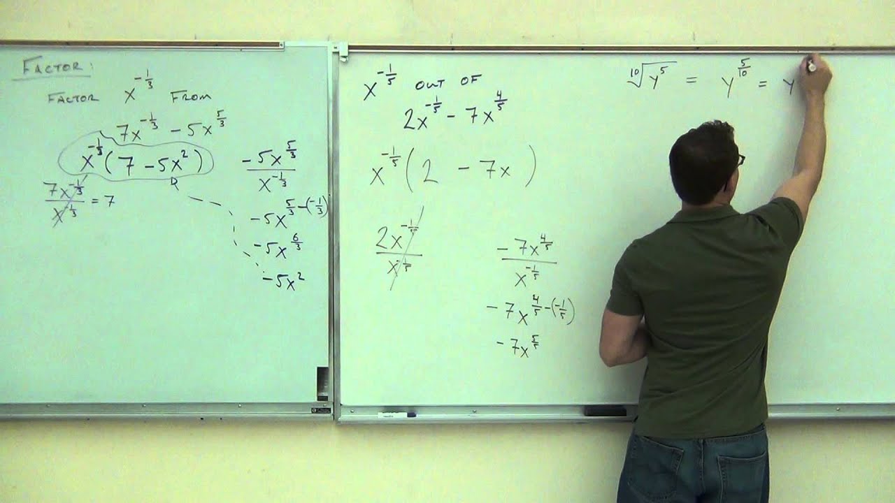 Intermediate Algebra Lecture 10.2 Part 10 - YouTube