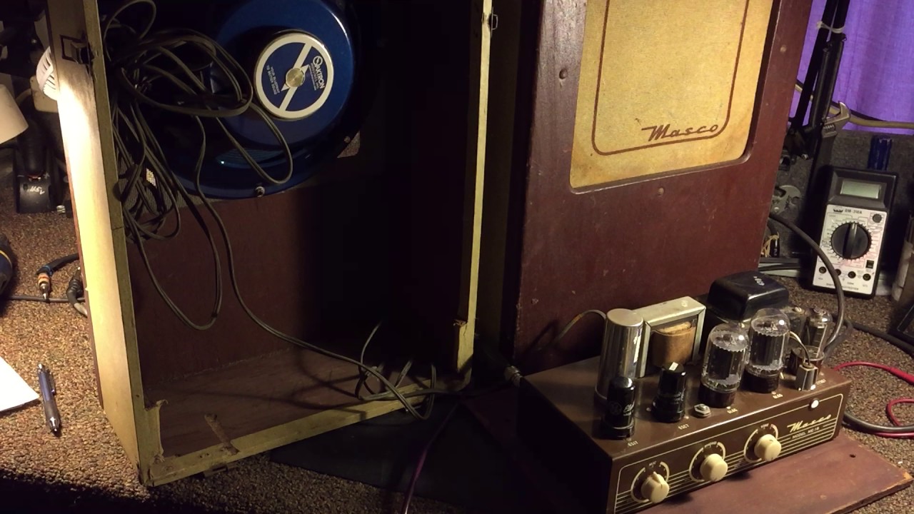 Masco ME-18 Amp - YouTube