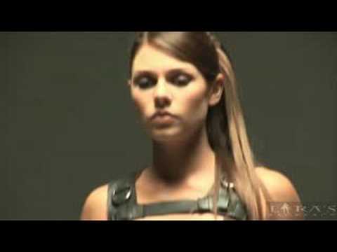 Tomb Raider Underworld - Alison Carroll transformando-se em Lara Croft ...