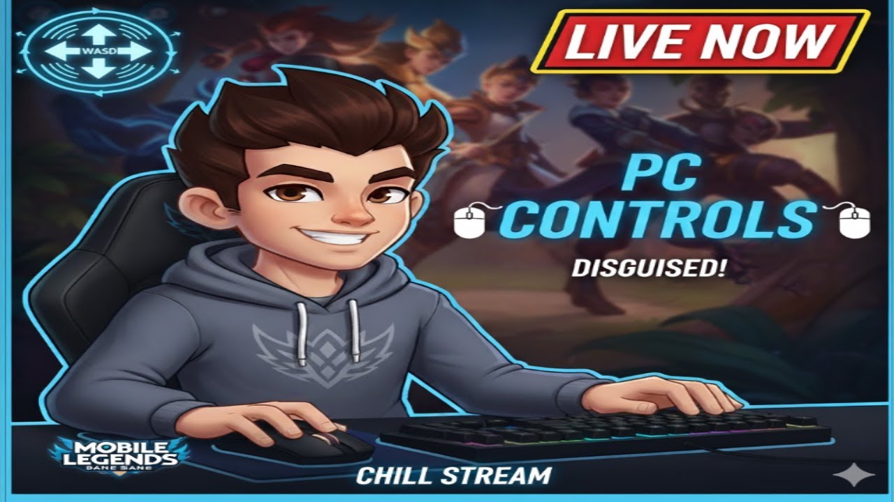 MLBB PC Live: Control Disguise & Relaxed - YouTube
