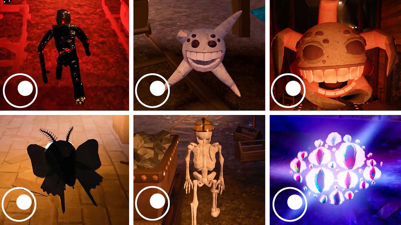 What if i Become EVERYONE? | All Doors Floor 2 : The Mines Entities ...