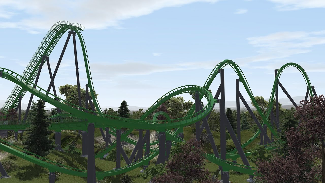 Elemental - NoLimits 2 (B&M Floorless Coaster) - YouTube