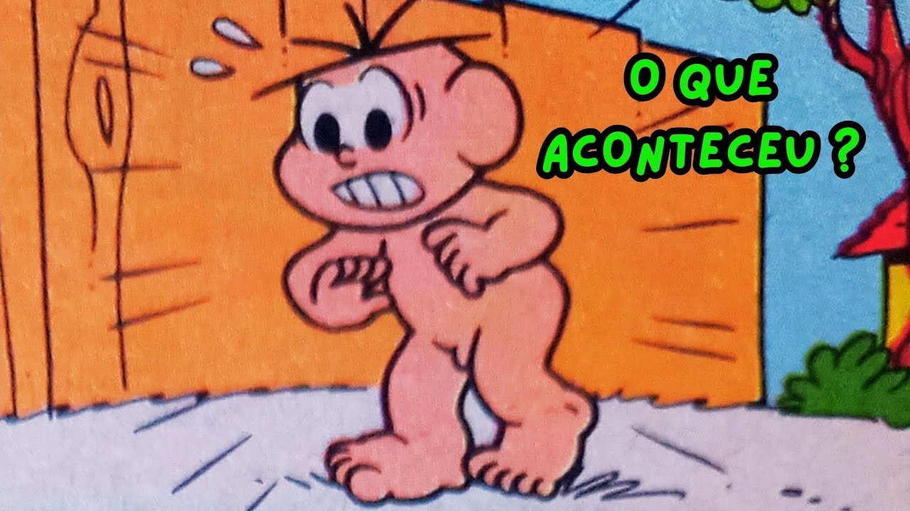 Cebolinha Pelado Na Rua Turma Da MÔnica Gibi Da Turma Da MÔnica