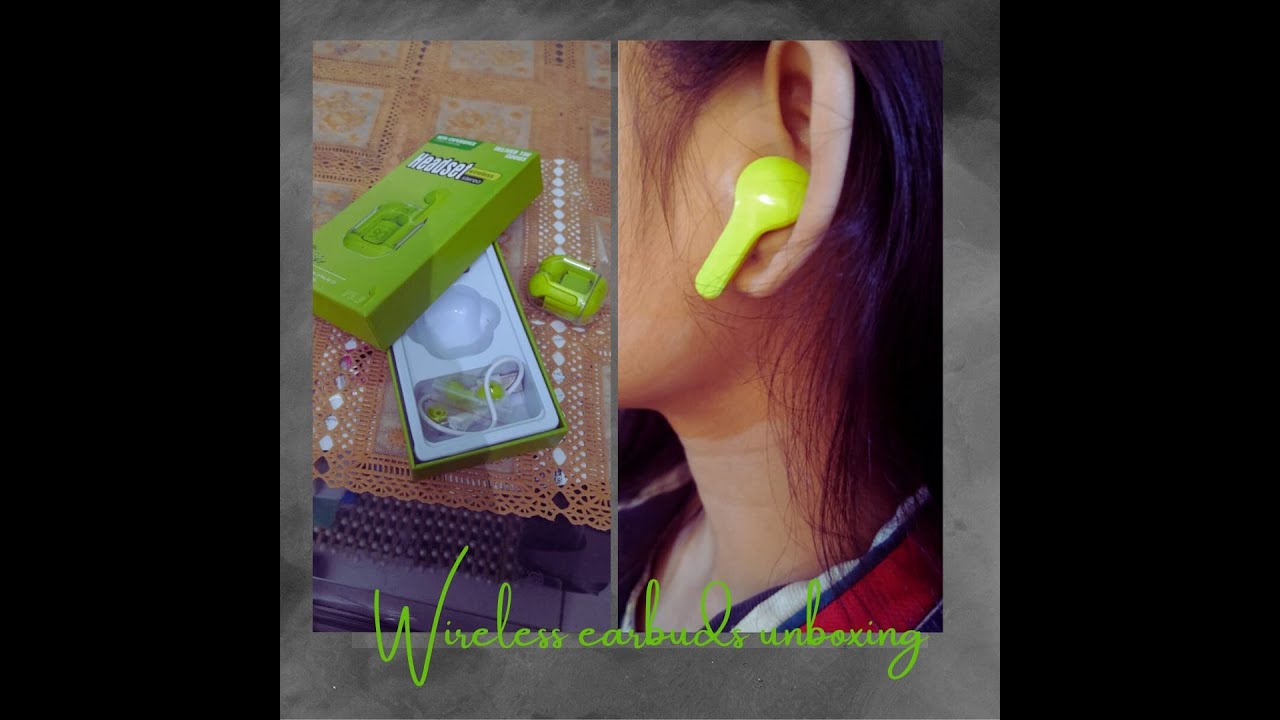 Wireless earbuds complete unboxing / review price and parrot color ...