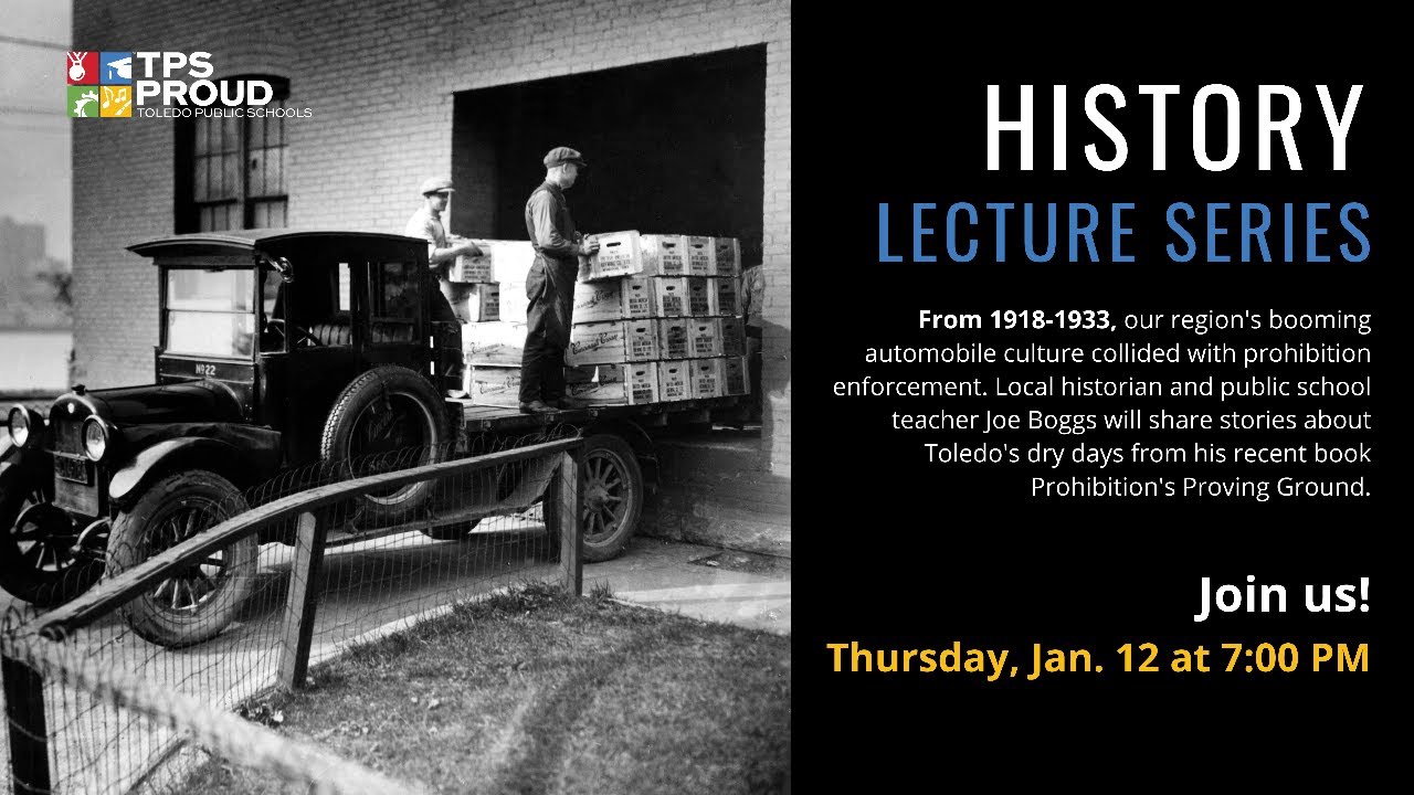 TPS Lecture Series: Toledo's Dry Days with Joe Boggs - YouTube