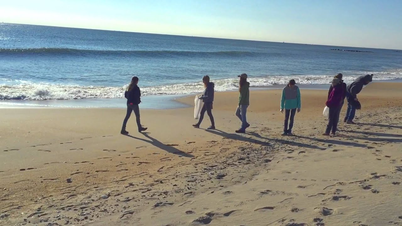 Community Service - Beach Sweeps - YouTube