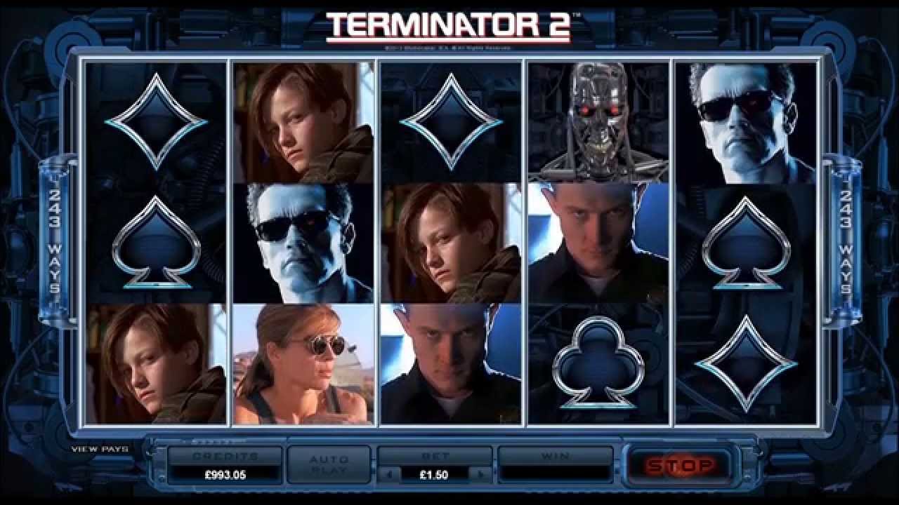 Terminator 2 Slot Game at Rajah Bet Online Casino - YouTube