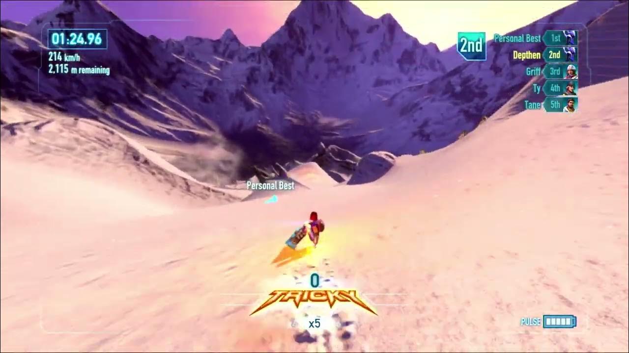 SSX (2012) Serenity Race It (No Wingsuit) 2:32.75 (Pb) - YouTube