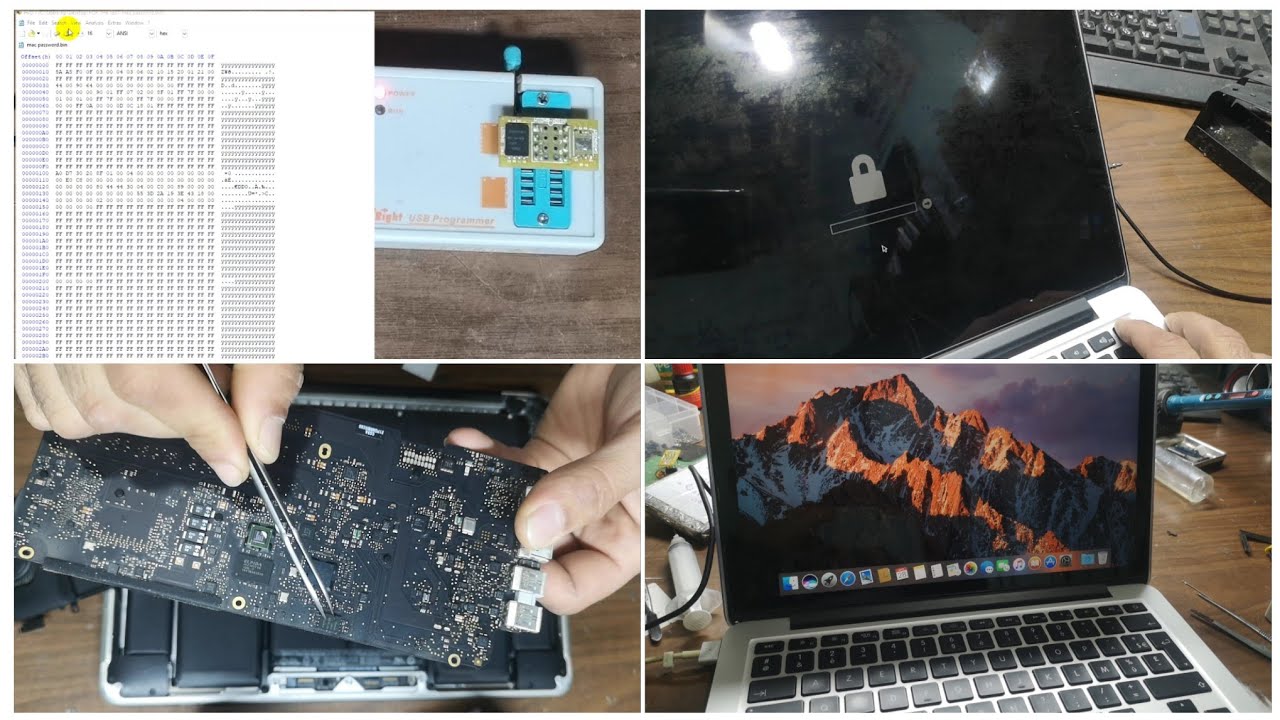 How To Remove Password Bios MacBook - YouTube