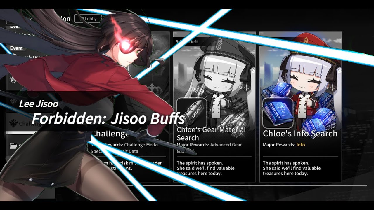 Counter:Side - Chloe's Info Search - YouTube