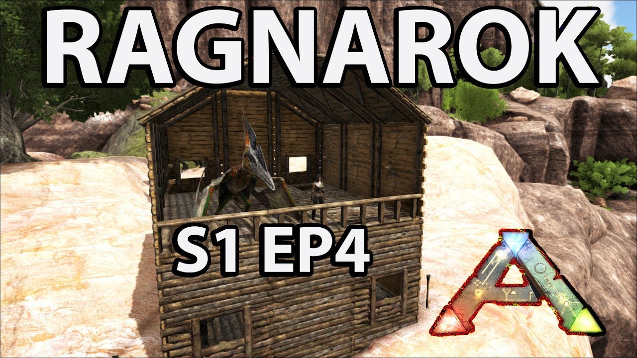 Outpost Building on Ragnarok S1 EP4: Ark Survival Evolved - YouTube
