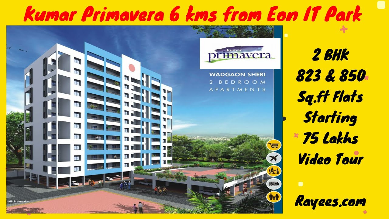 Rayees.com 9859722020 Kumar Primavera Video Tour 2 BHK Sample Flats 850 ...