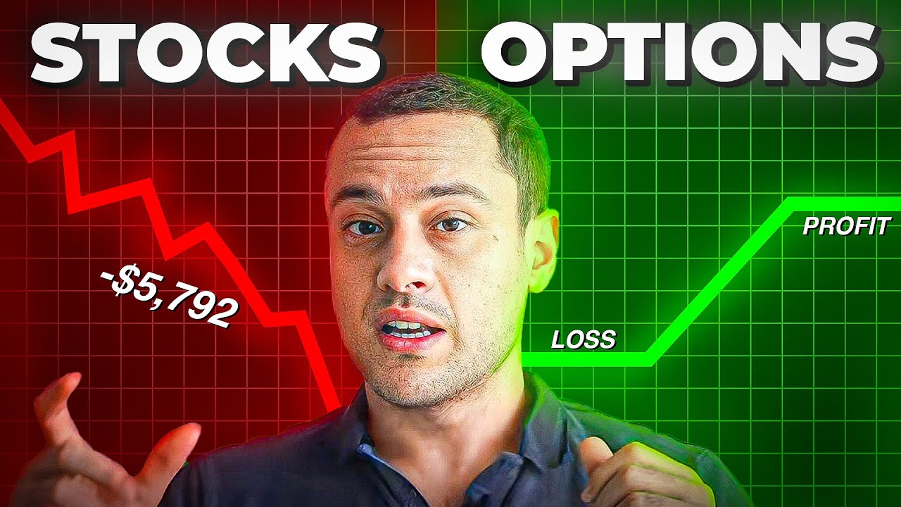 Options vs. Stocks: Which is Safer? (Risk Management Explained) - YouTube