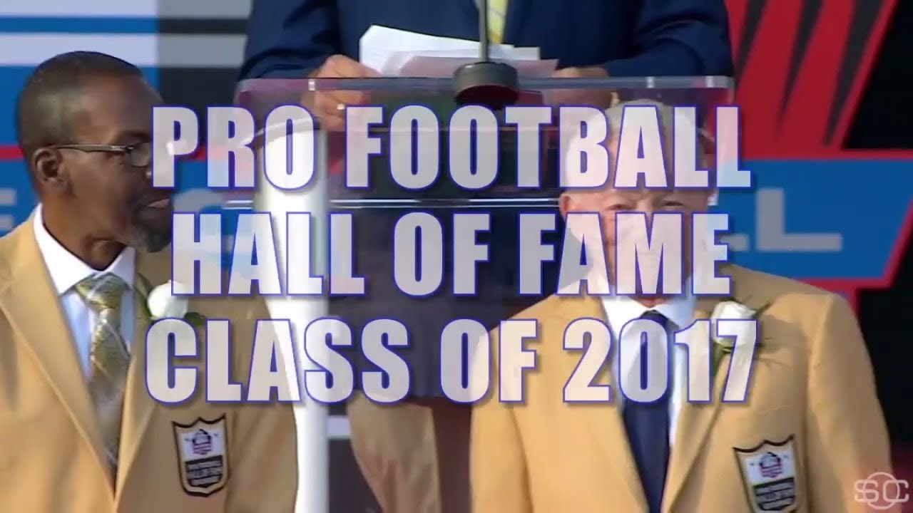 Best Moments From The Pro Football Hall Of Fame | ESPN - YouTube
