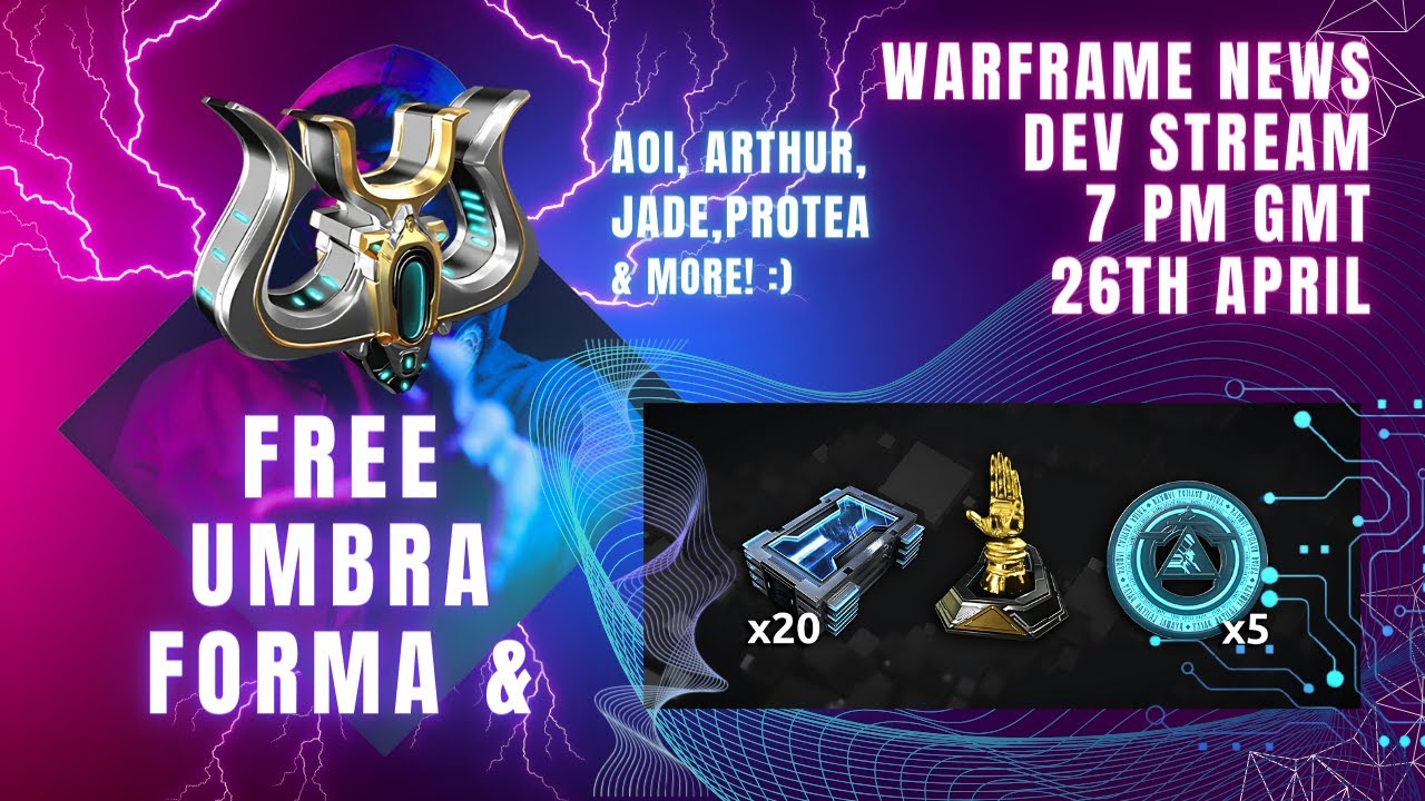 News & Get Umbra Forma on 26th April Developer Stream: Jade, Arthur, Aoi, Protea & More ...