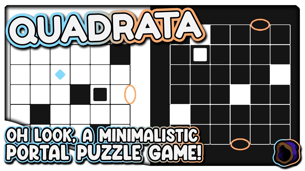 Oh Look... A Minimalistic Portal Puzzle Game! | Quadrata - YouTube