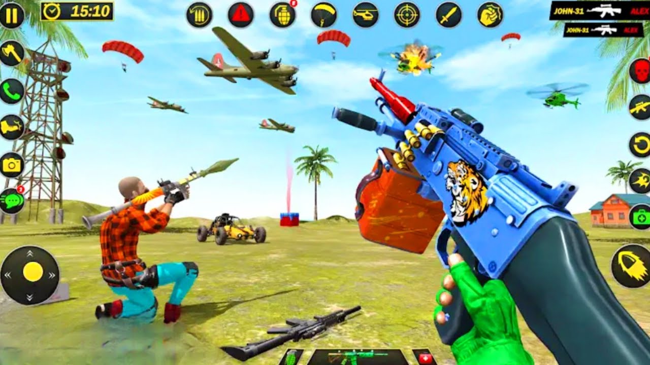 Open World Commando FPs Shooting - Fps Commando Shooting Game 3D _ Android Gameplay - YouTube