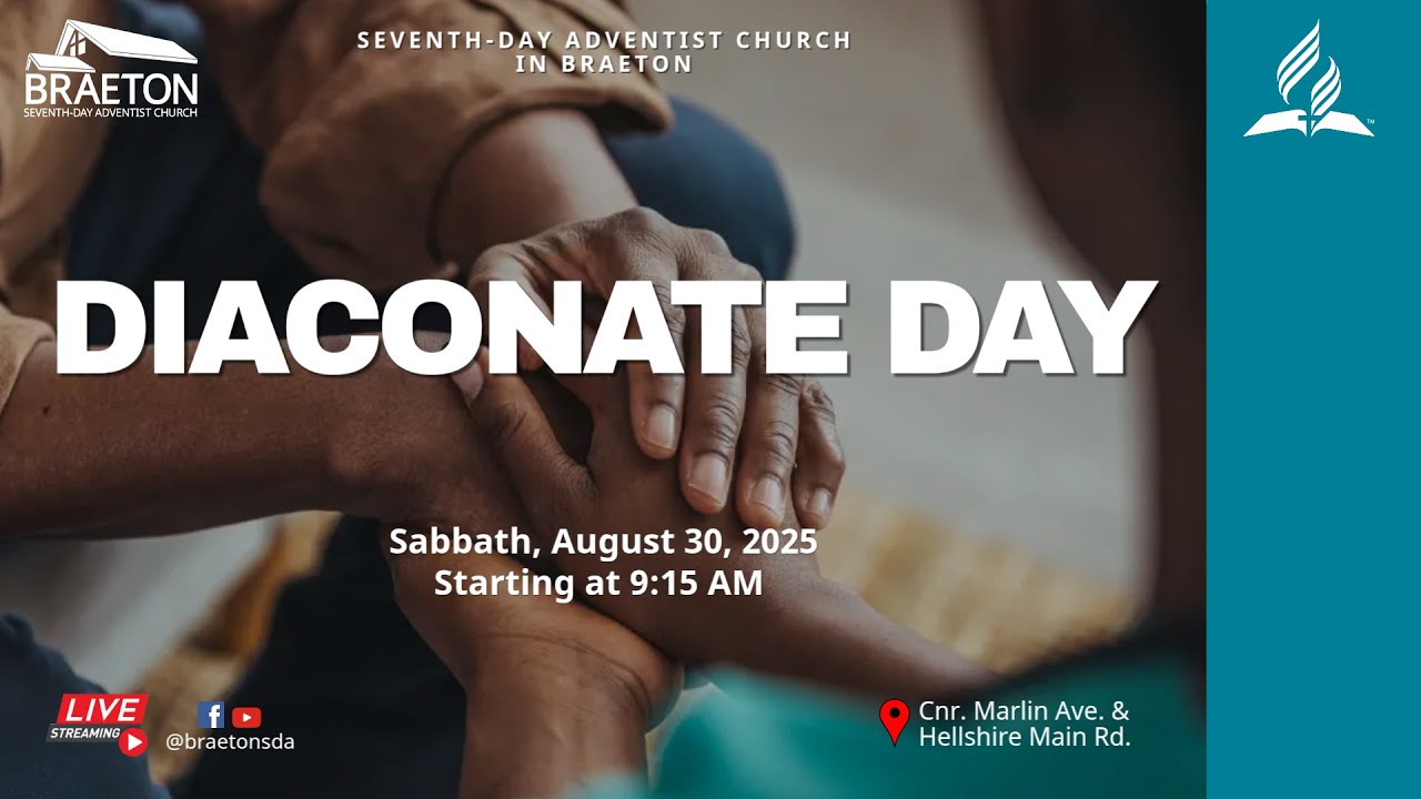 Diaconate Day || August 30, 2025 || Elder Delroy Thomas - YouTube