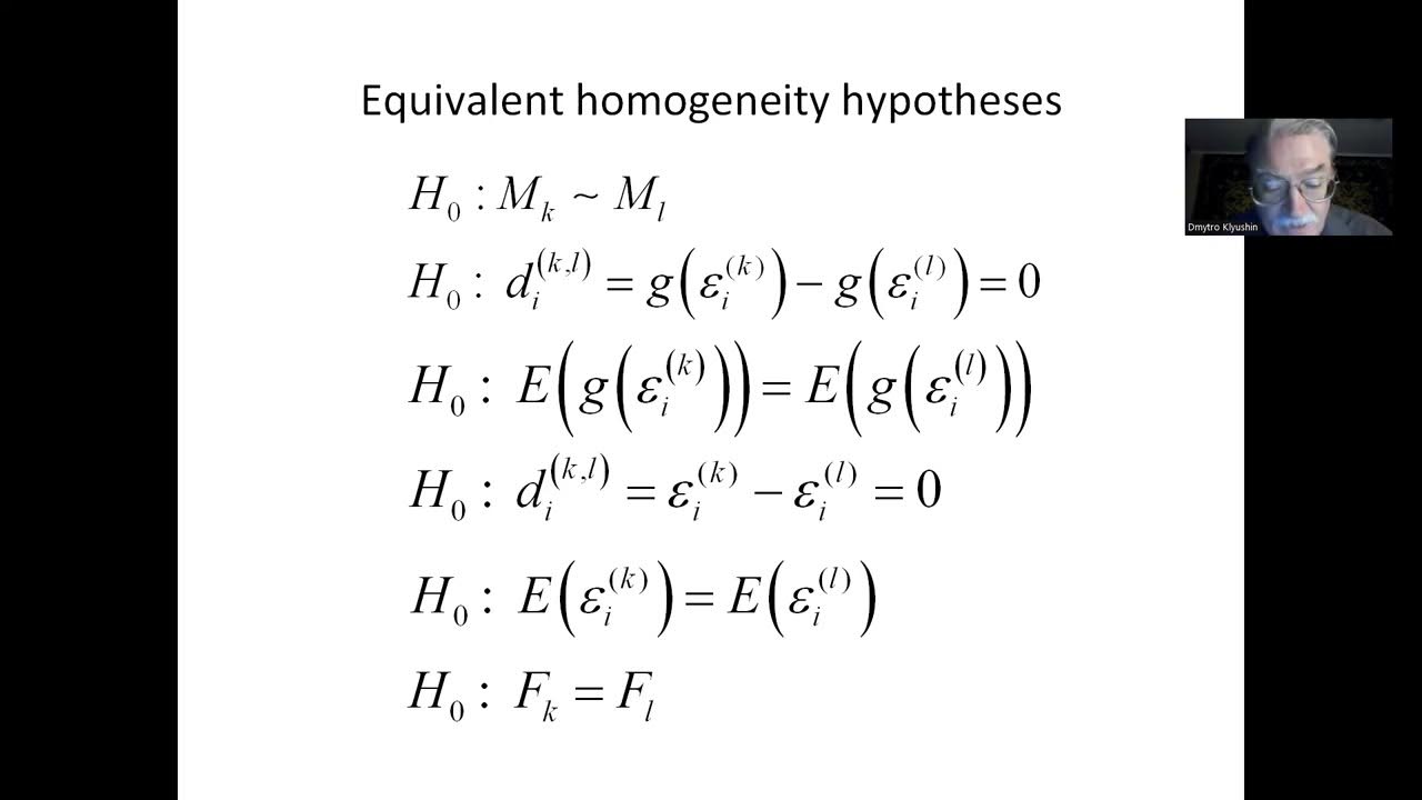 11 Nonparametric method for estimation of forecasting models using small samples - YouTube
