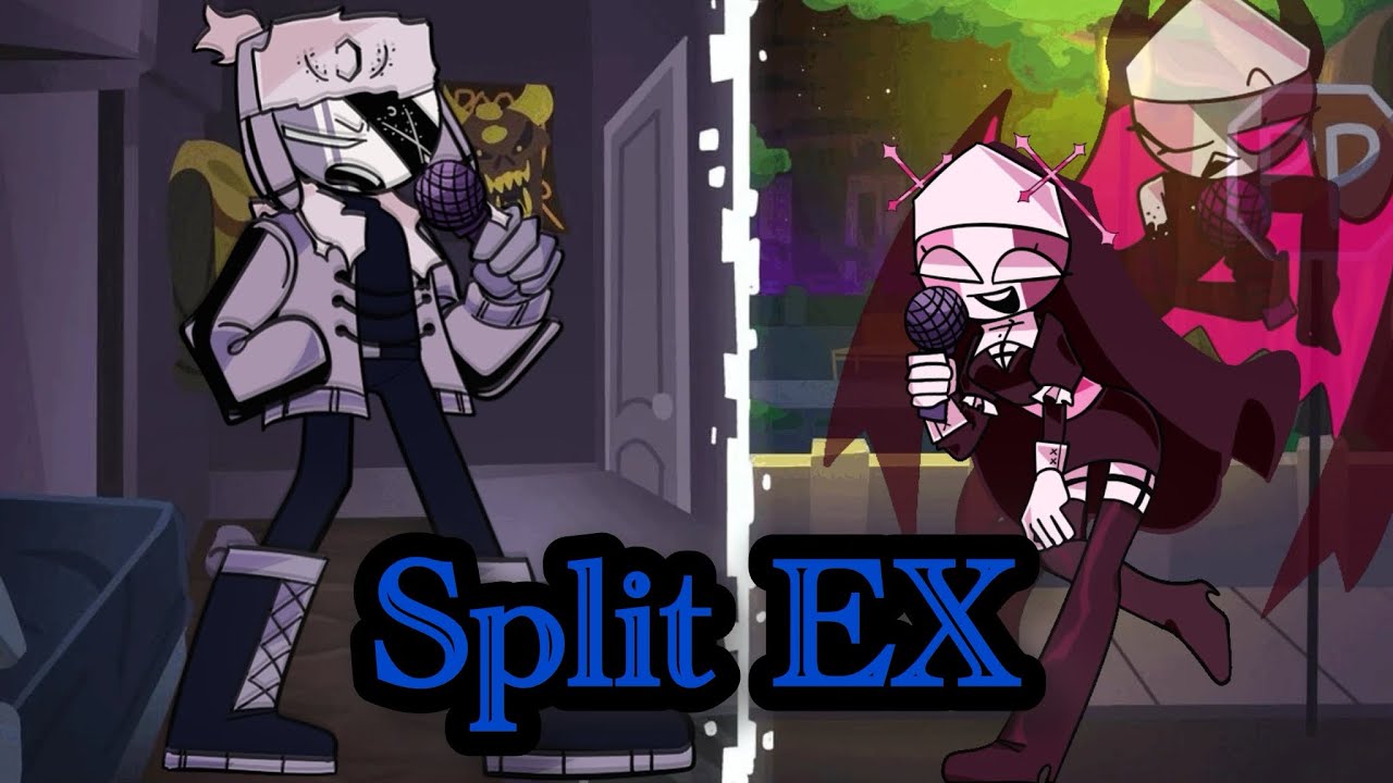 【FNF】Split EX but Ruv and sarvente sings it - YouTube