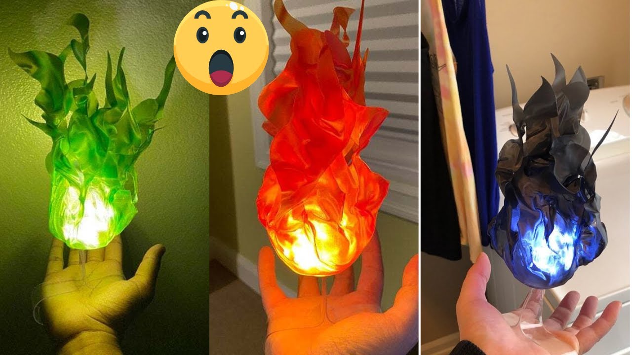 😍 Halloween Floating Fireball Flame Ornaments - YouTube