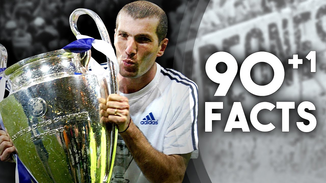 90+1 Facts About Zinedine Zidane! - YouTube