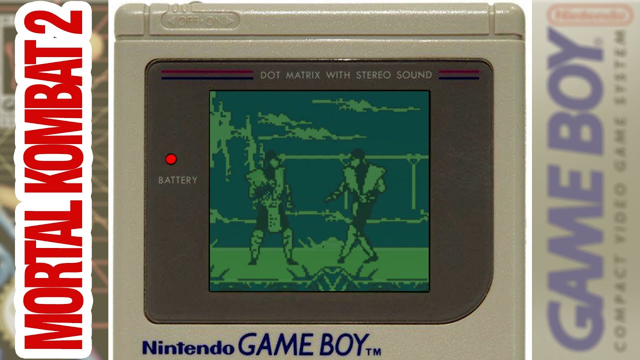 MORTAL KOMBAT 2 (Gameboy) 1993 | Gameplay - YouTube