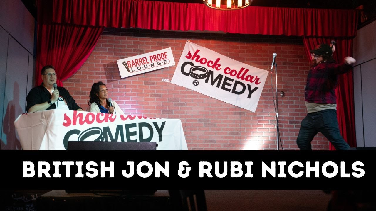 Shock Collar Comedy #1 with British Jon & Rubi Nicholas - YouTube