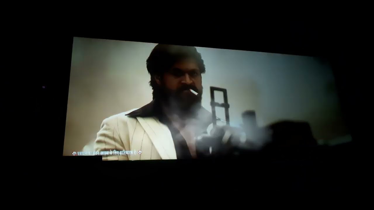 Rocky bhai testing Badi maa gun | KGF chapter 2 - YouTube