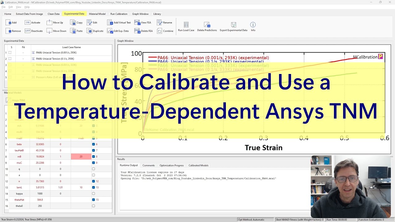 How to Calibrate and Use a Temperature-Dependent Ansys TNM - YouTube
