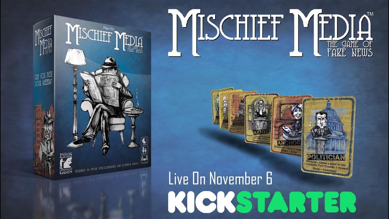 Mischief Media: The Game of Fake News Promo - YouTube