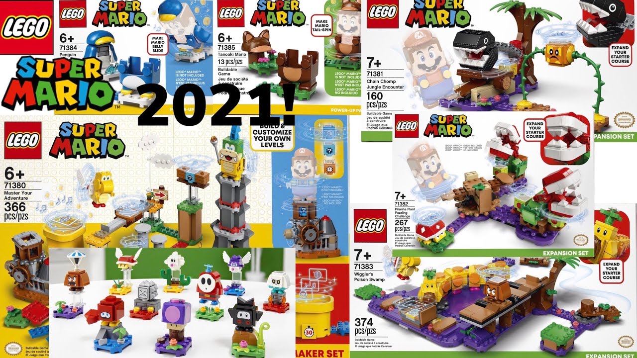 LEGO Super Mario 2021 Sets Revealed! - YouTube