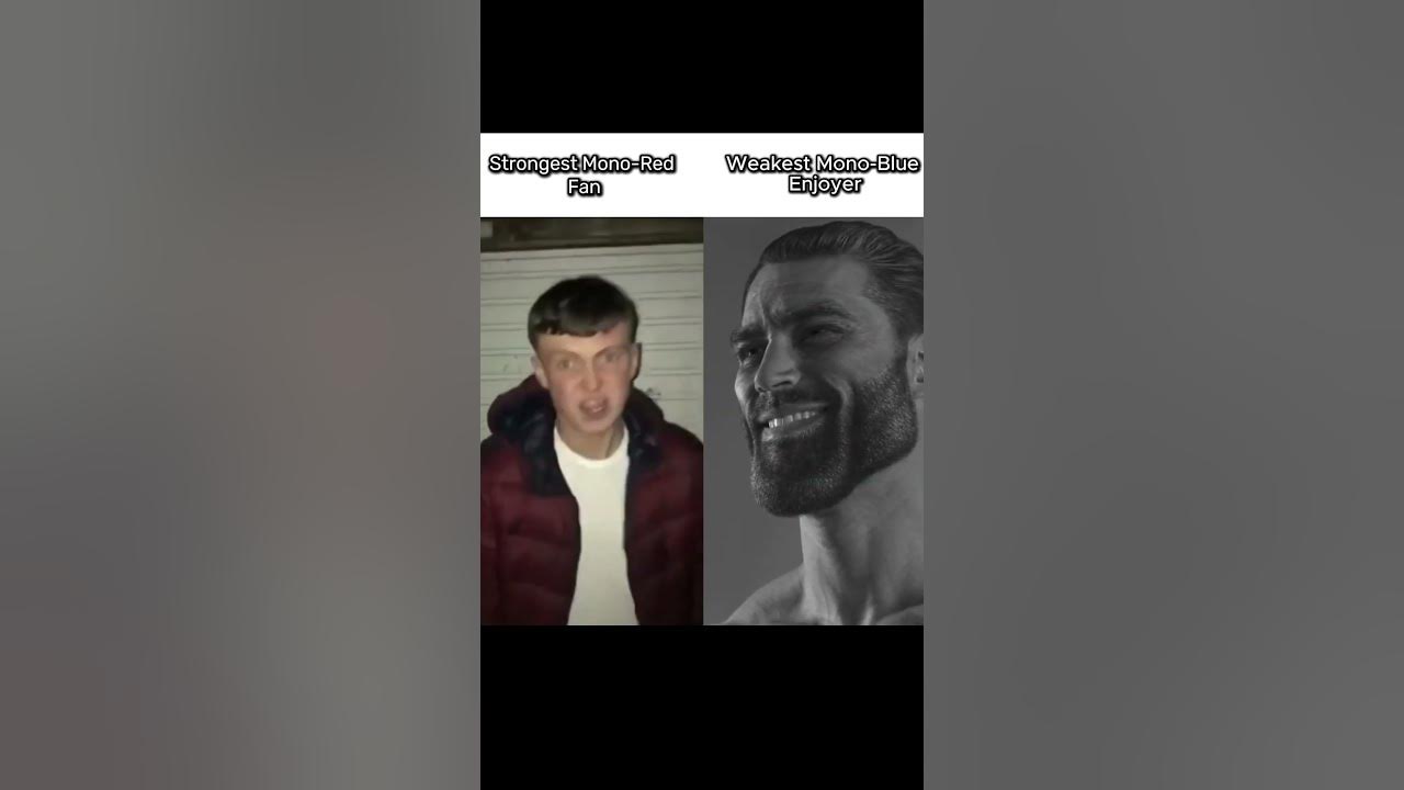 Strongest Mono-Red Fan VS Weakest Mono-Blue Enjoyer - YouTube