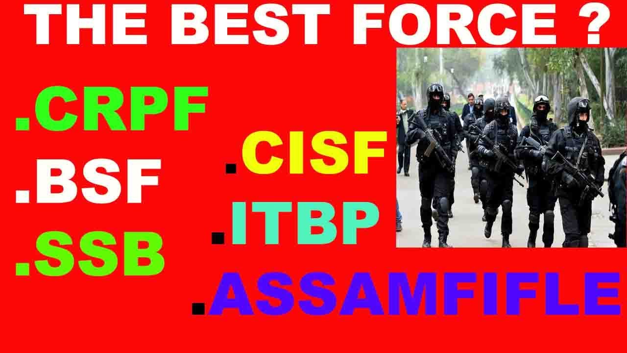 Best Force In CAPF | SSC GD | Speciality | CRPF CISF BSF ITBP SSB AR ...