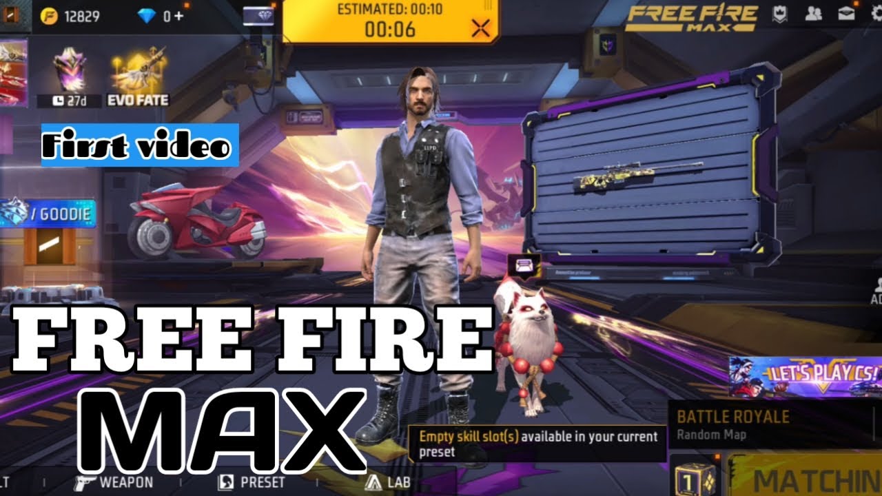 Free Fire max Game start | First Video | Gaming Zone - YouTube