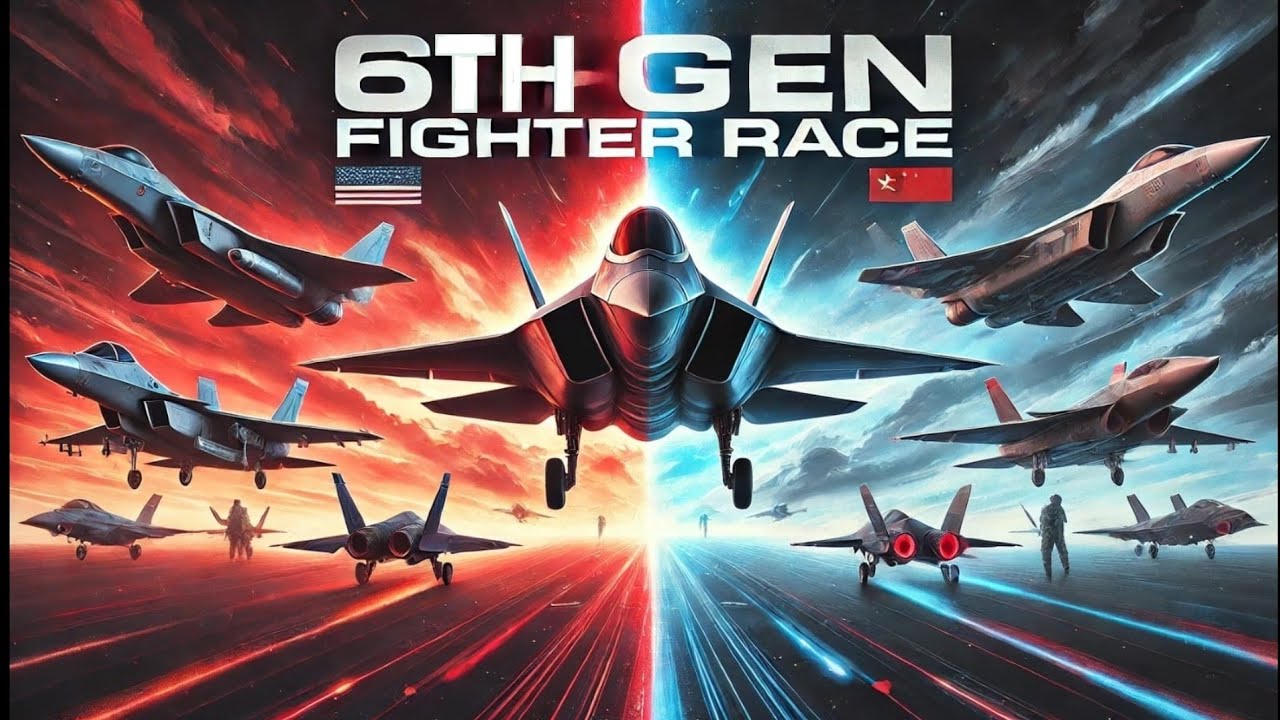 The Sixth-Generation Fighter Race : US vs China- Who will rule the ...
