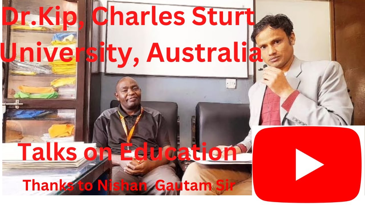 Interview with Dr.Kiprono Langat Charles Sturt University,Australia on ...
