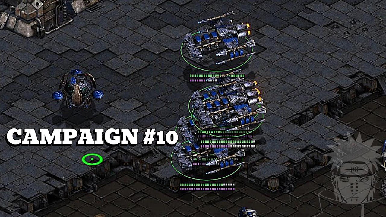 StarCraft Remastered Terran Campaign: The Hammer Falls - YouTube