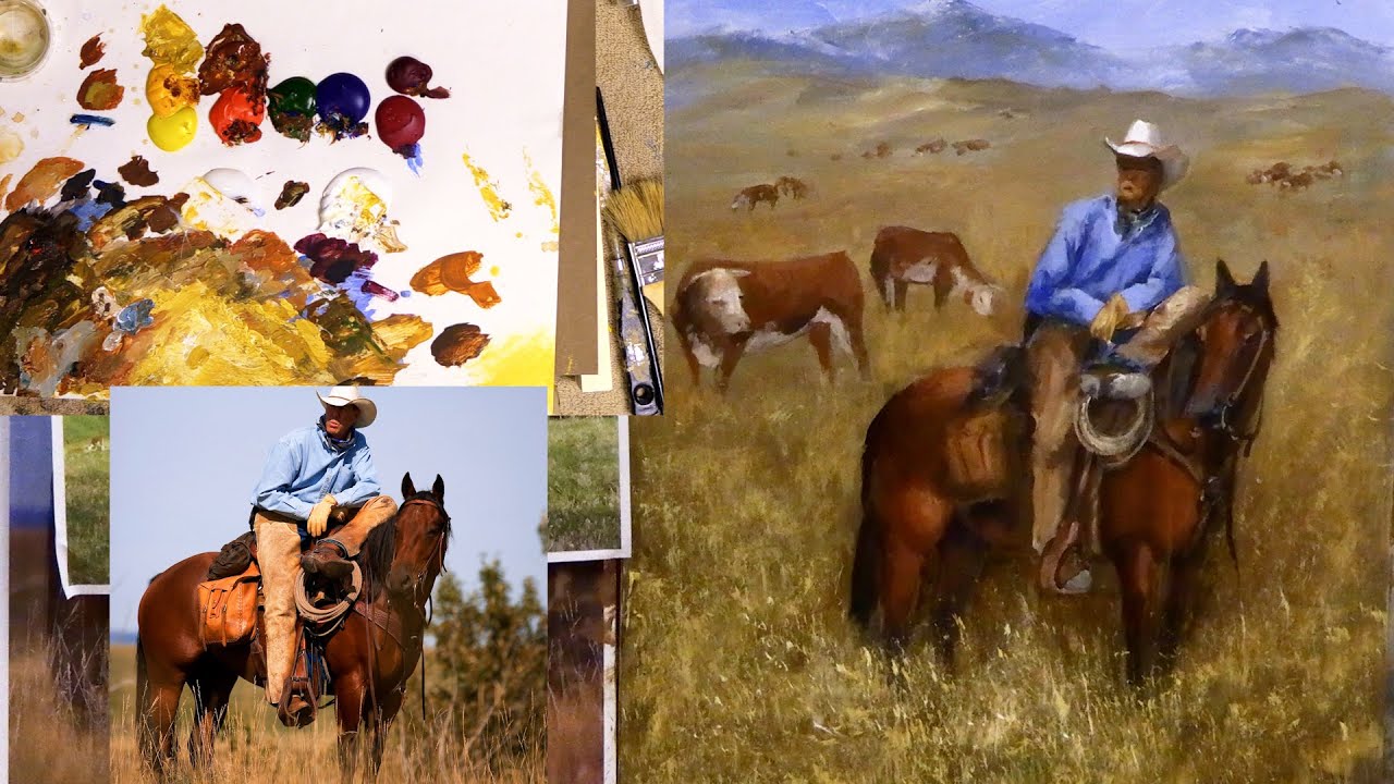 Western Painting Techniques Coffee Break Video 2 of 2 - YouTube