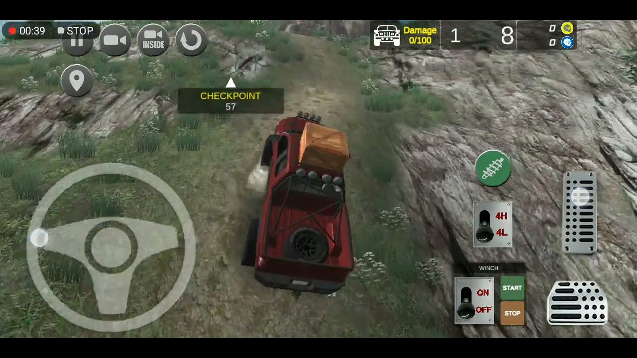4x4 Off-Road Driving Simulator Game with Full load - YouTube