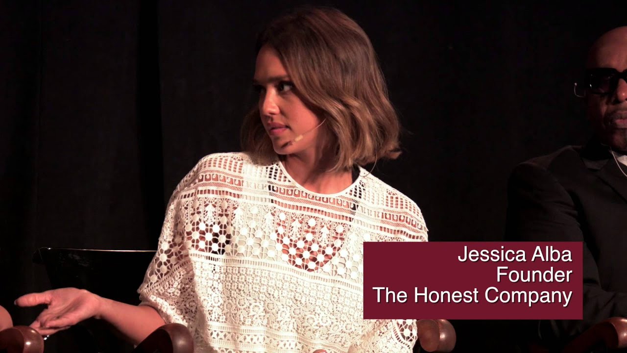 Jessica Alba during Entrepreneur Weekend - YouTube