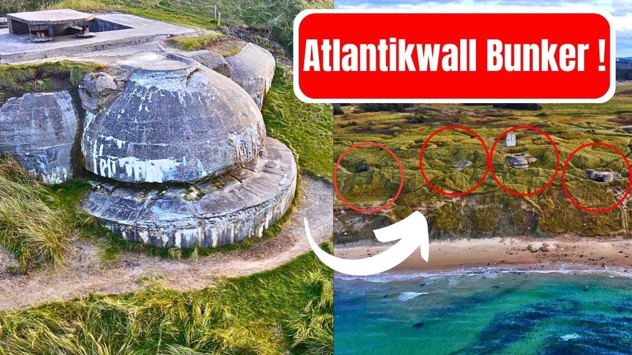 😮 Unglaubliche Giganten! Bunker der Wehrmacht am Atlantikwall! | Doku ...