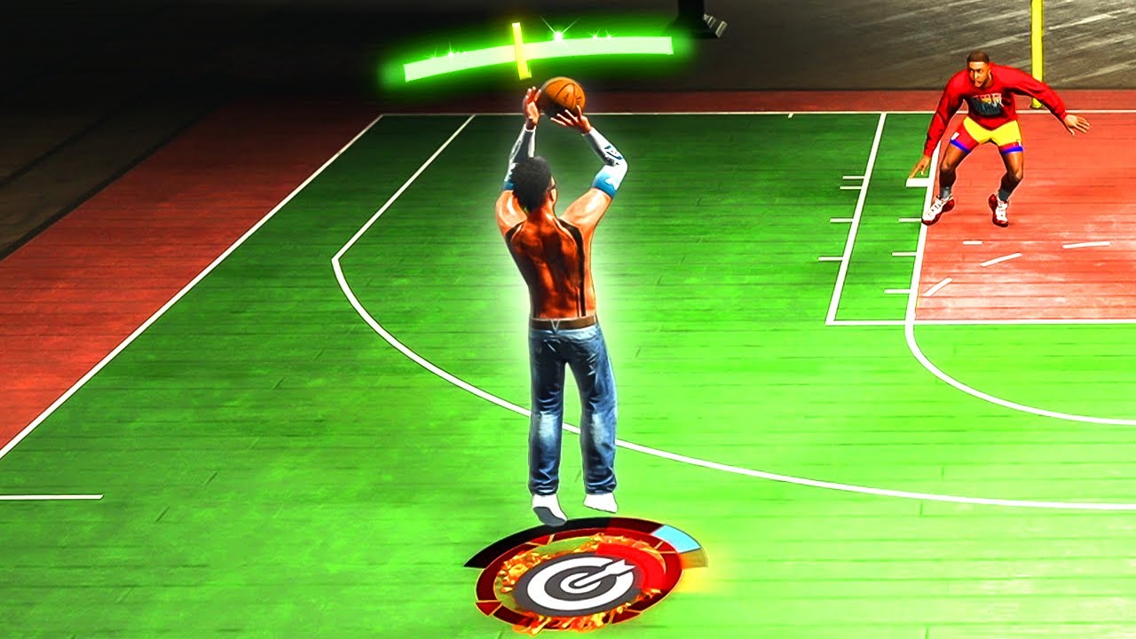 I used a 99 BALL HAWK with HOF shooting just to iso with a 44 ball ...