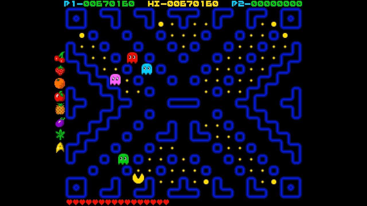 Amiga Longplay: Pacman '96 - YouTube