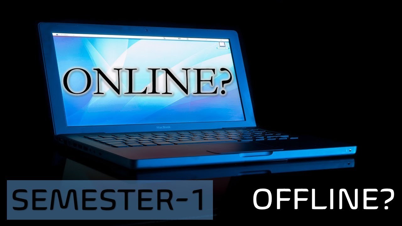 ONLINE OR OFFLINE EXAM? SEMESTER-1 - YouTube
