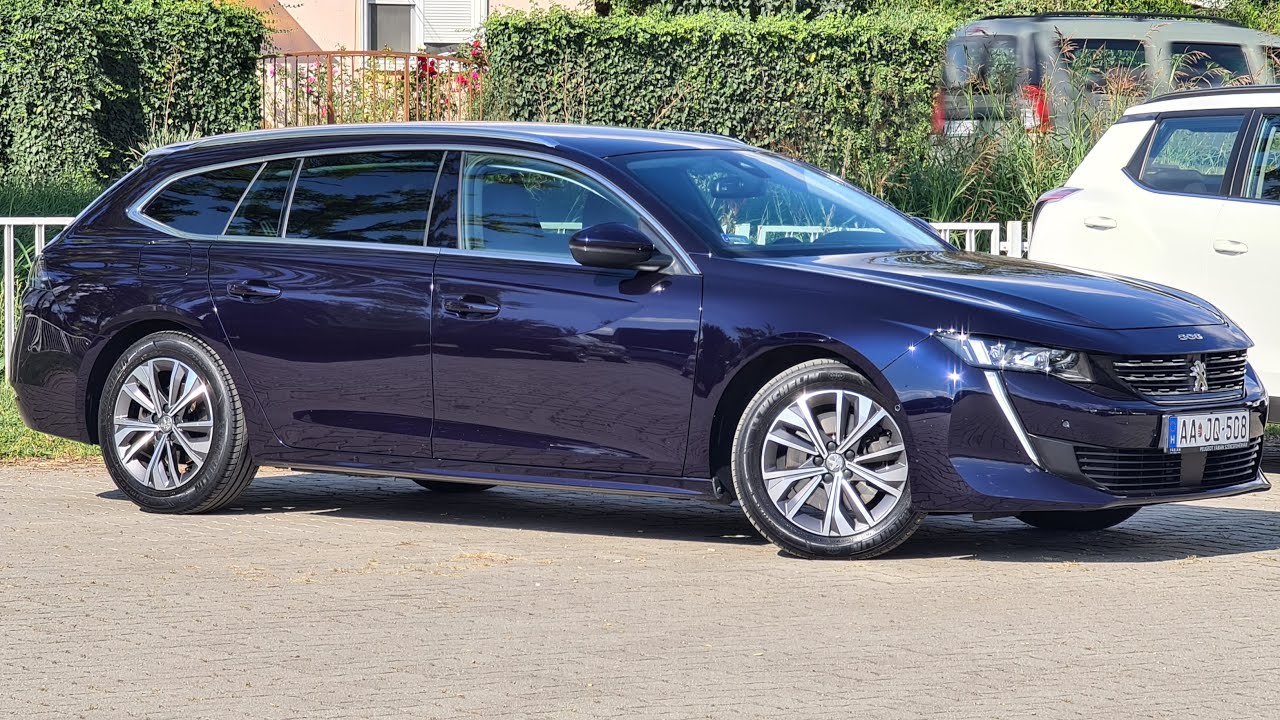 2020 Peugeot 508 SW Allure Pack 2.0 BlueHDi 163 EAT8 Twilight Blue - YouTube