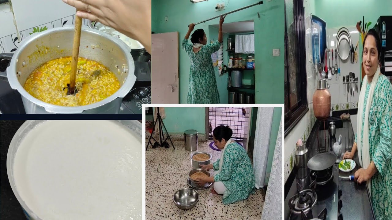 Indian Lunch to Dinner Routine | Roti Banate samay Aate ko Lekar ...