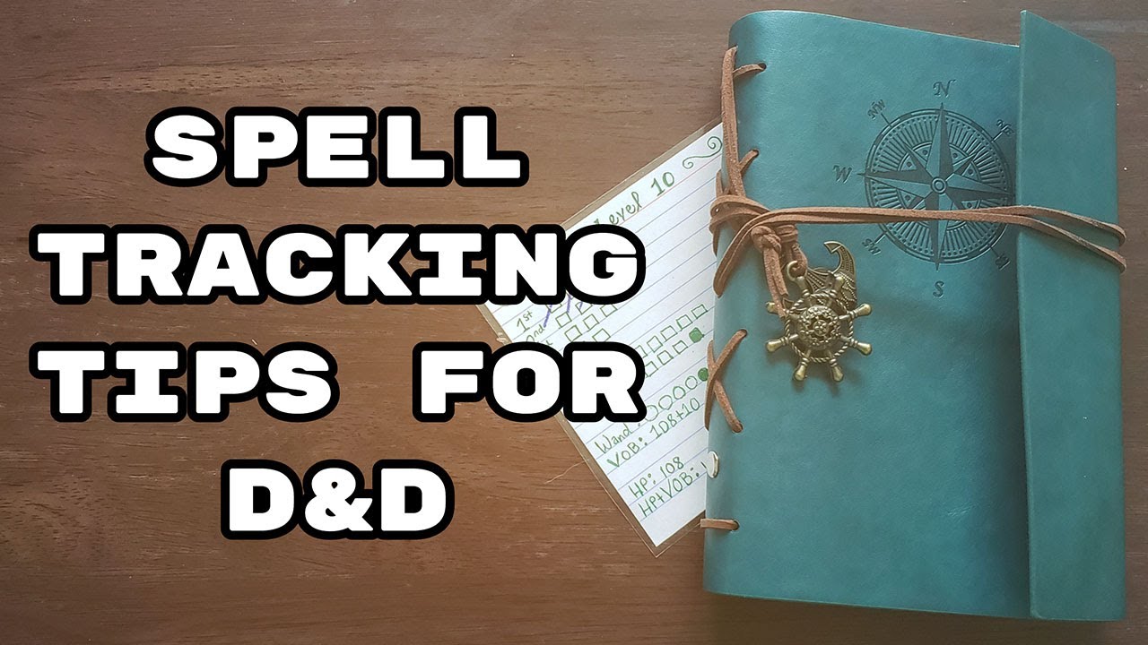 Spell Tracking Tips for D&D #dnd #ttrpg #pathfinder - YouTube