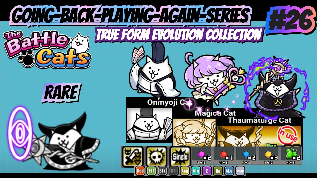 Onmyoji Cat True Form Evolution [TheBattleCats ...