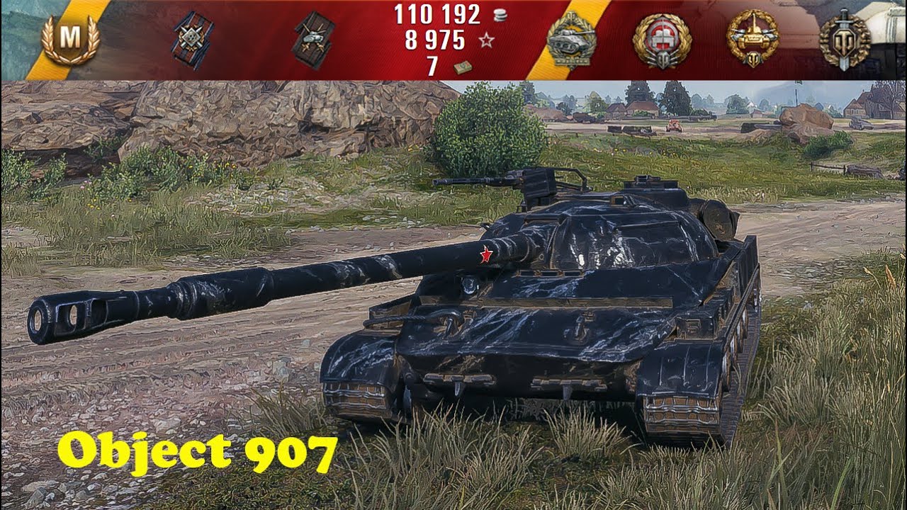 Object 907 - World of Tanks UZ Gaming - YouTube